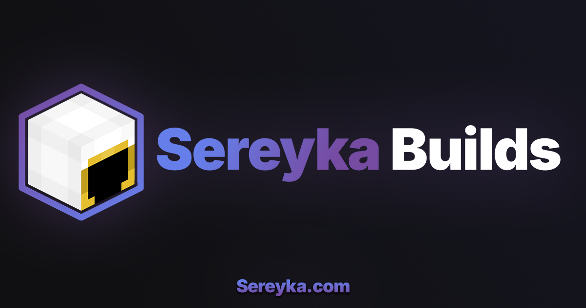 Support - Sereyka Builds